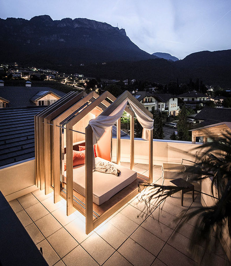 The Rooftop Bedroom At This Hotel Lets You Lie In Comfort When Stargazing