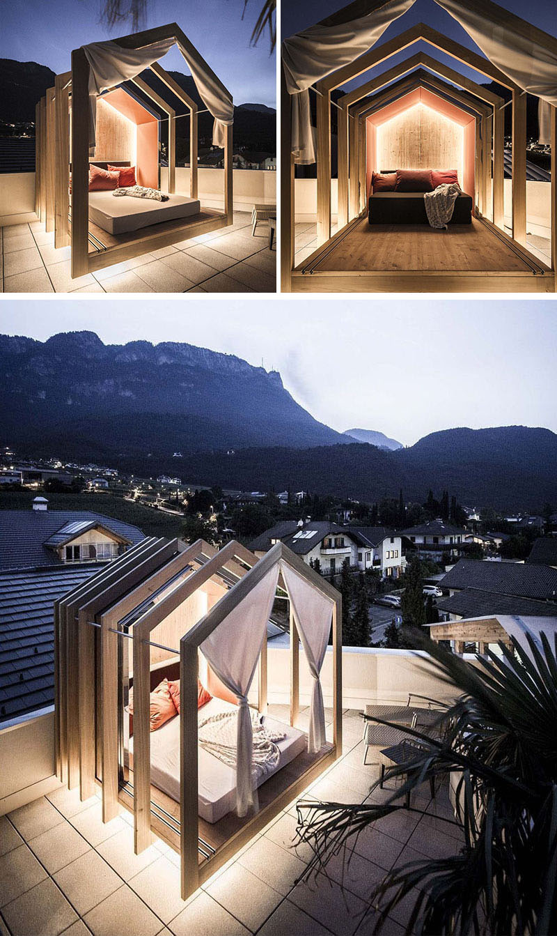 The Rooftop Bedroom At This Hotel Lets You Lie In Comfort When Stargazing
