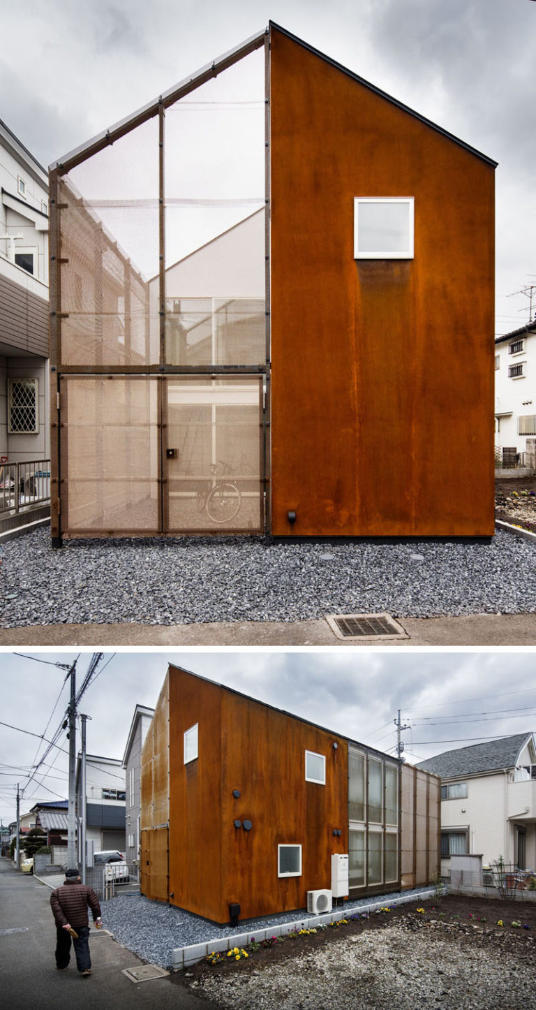 13 Modern Houses That Have Weathering Steel Exteriors