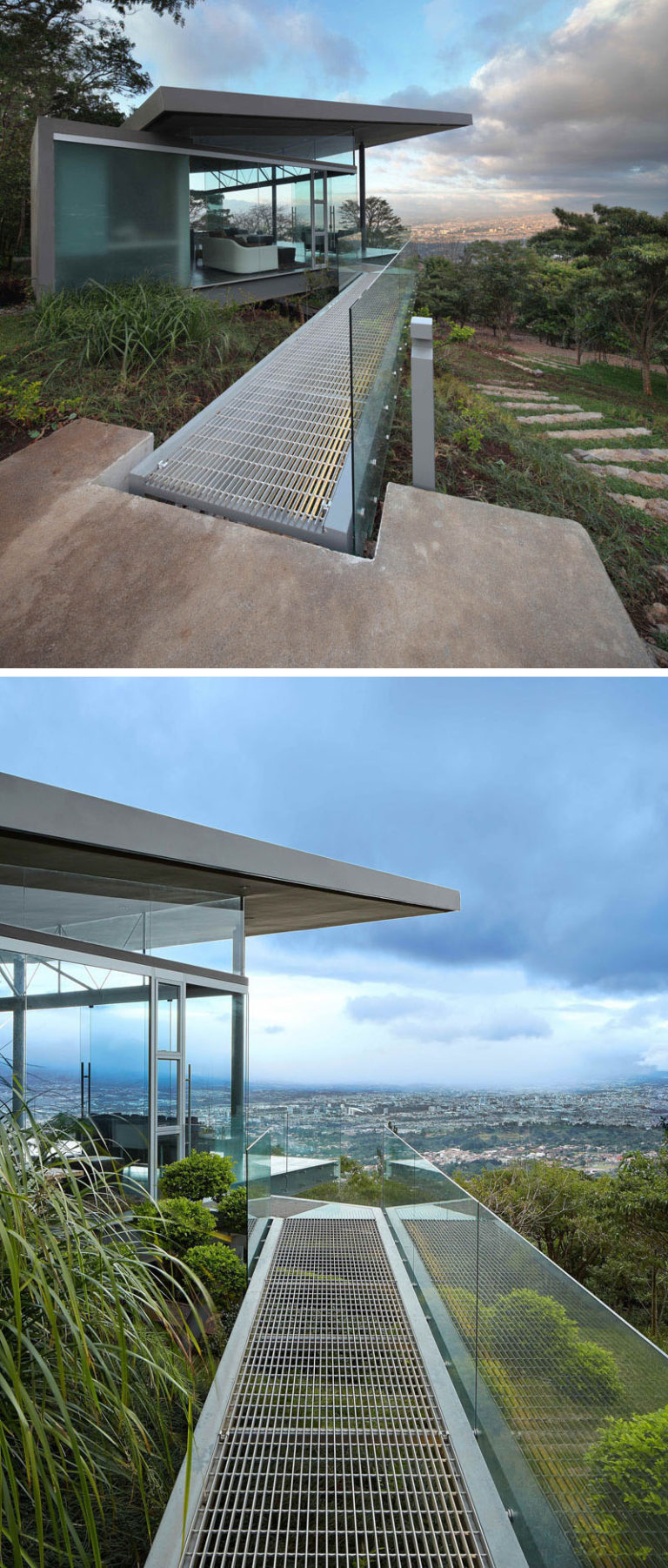 This Room Designed For Entertaining Enjoys Amazing Views Of The City Below