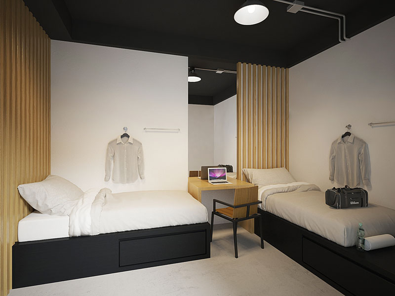 A New Modern Hostel Arrives In Bangkok, Thailand