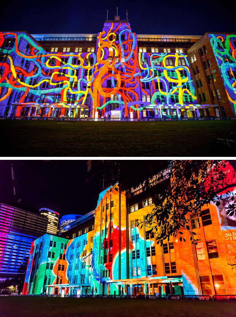 VIVID Sydney Lights Up The City With Colorful Installations And Projections