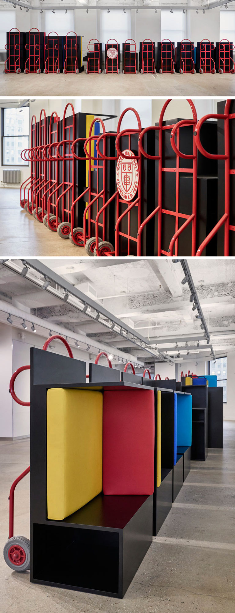 A Collection Of Movable Furniture Has Been Designed For Cornell University