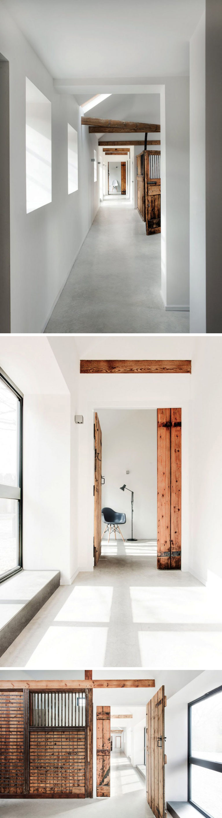 These Old Horse Stables Have Been Transformed Into A Minimalist Home