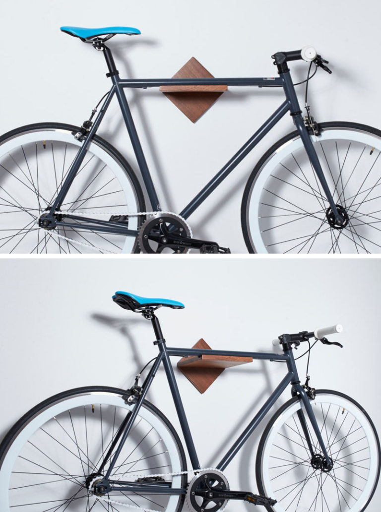 Put Your Bike On Display With These Wall Mounted Bike Racks