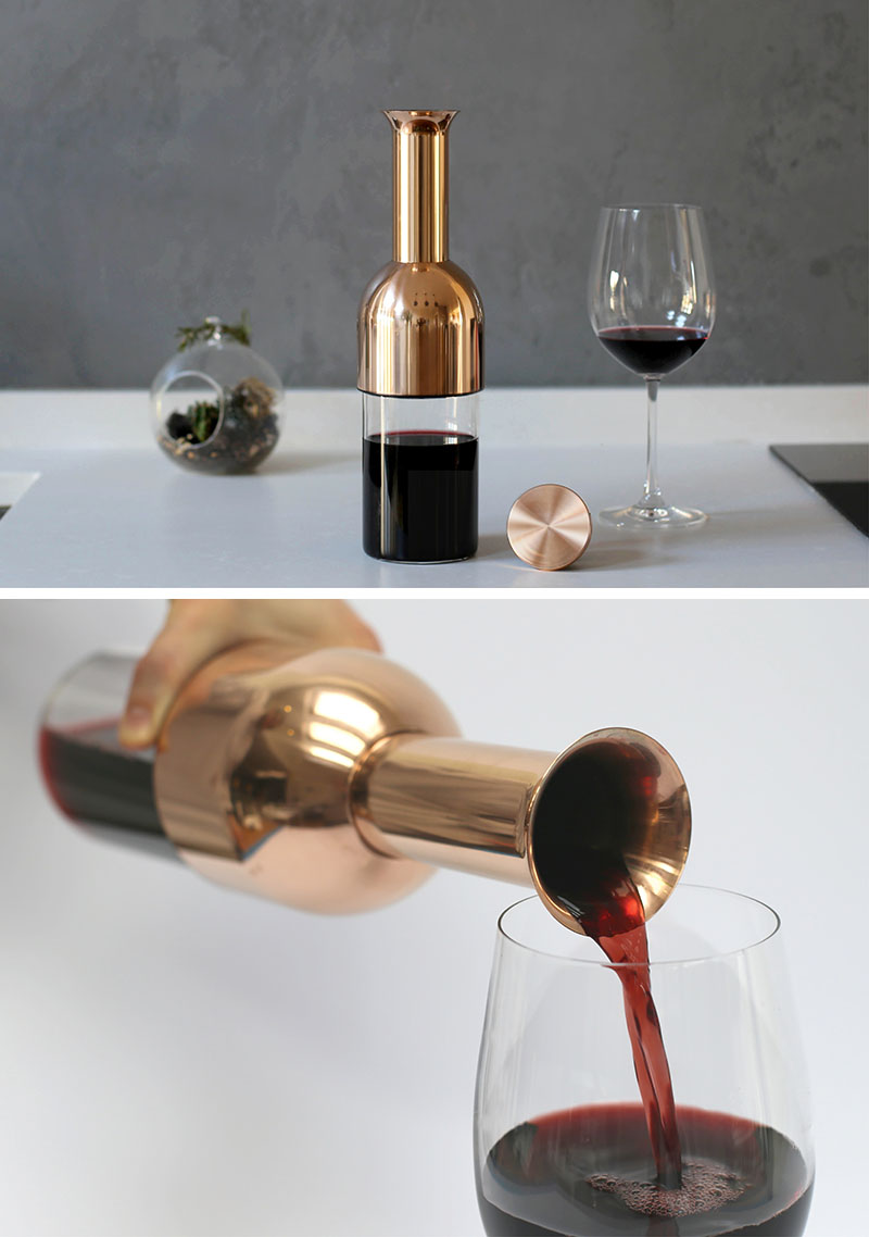 An Elegant New Way To Decant And Preserve Wine