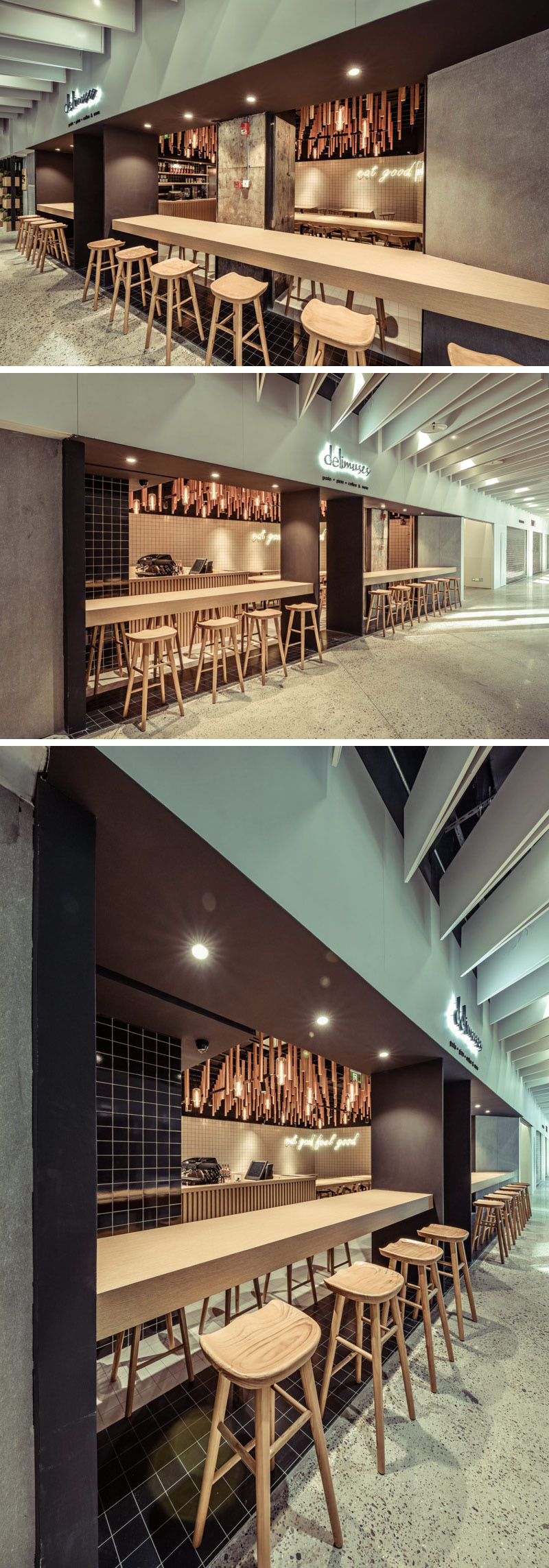 This New Coffee Shop In China Uses Wood Elements To Emulate Nature