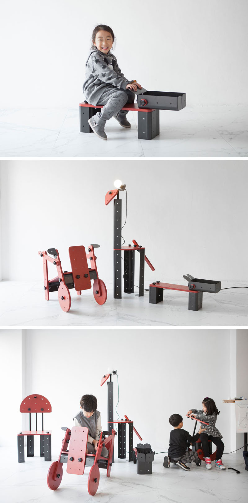 TONITURE Lets Kids Build Their Own Fun Furniture Designs