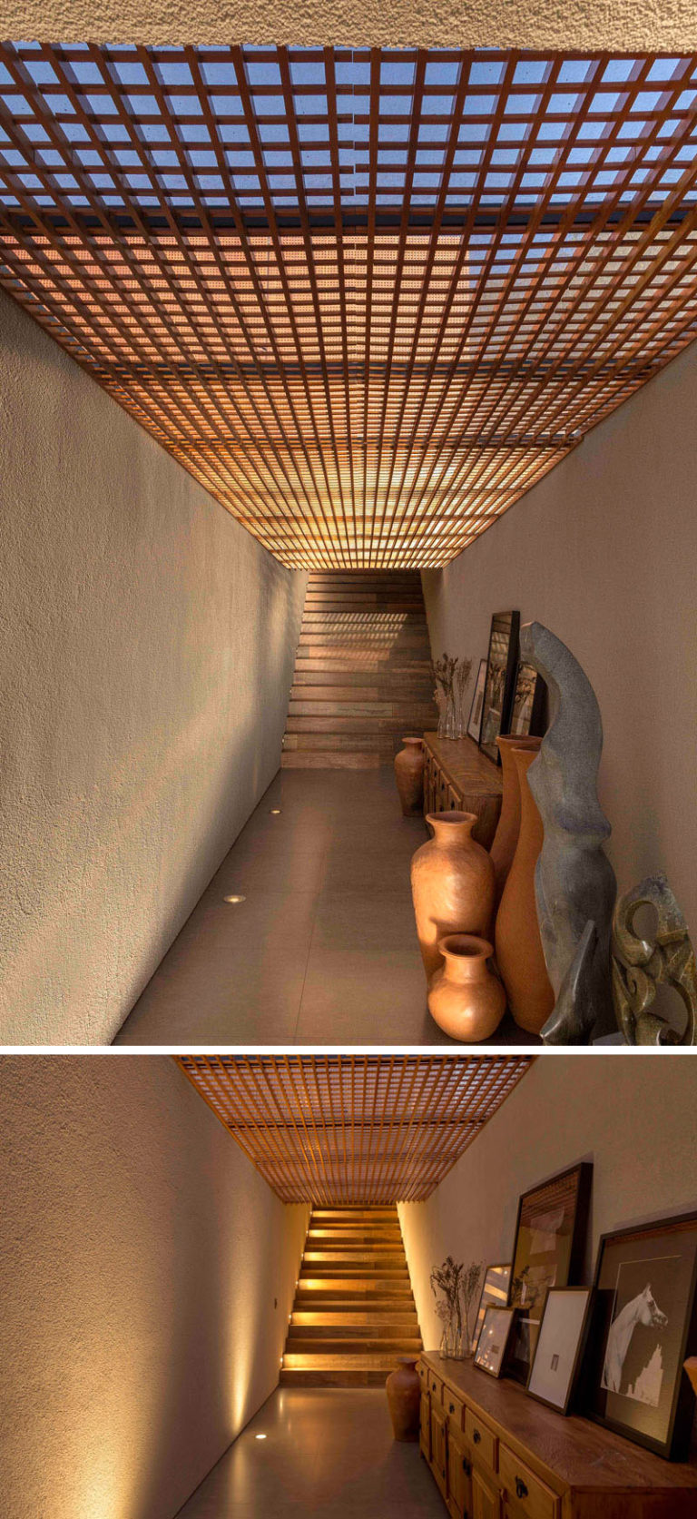 Horizontal Lines Are A Defining Feature Of This Hillside Home In Brazil