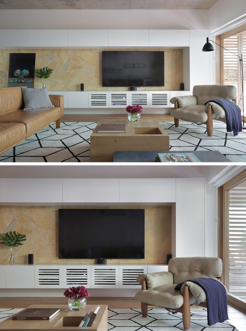 This Brazilian Apartment's Interior Design Features Wood Accents Throughout