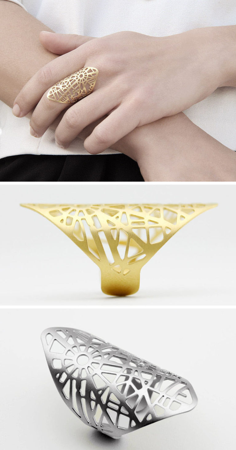 This Designer Creates Unique Jewelry From City Maps