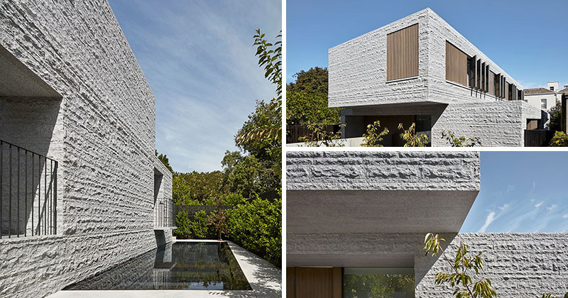This House Makes Extensive Use Of Granite Throughout Its Design