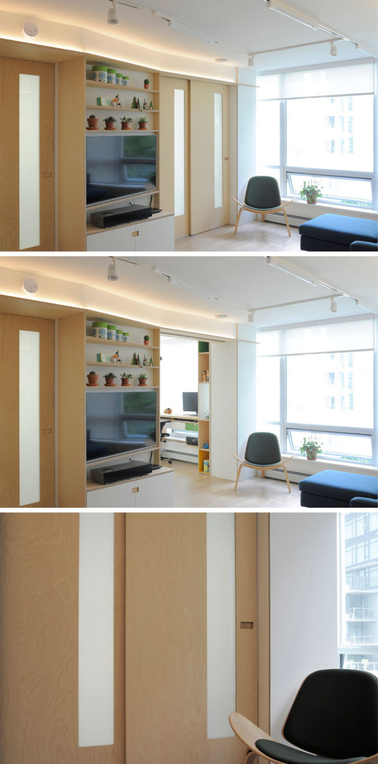Plenty Of Creative Small Space Storage Solutions Were Added To This ...