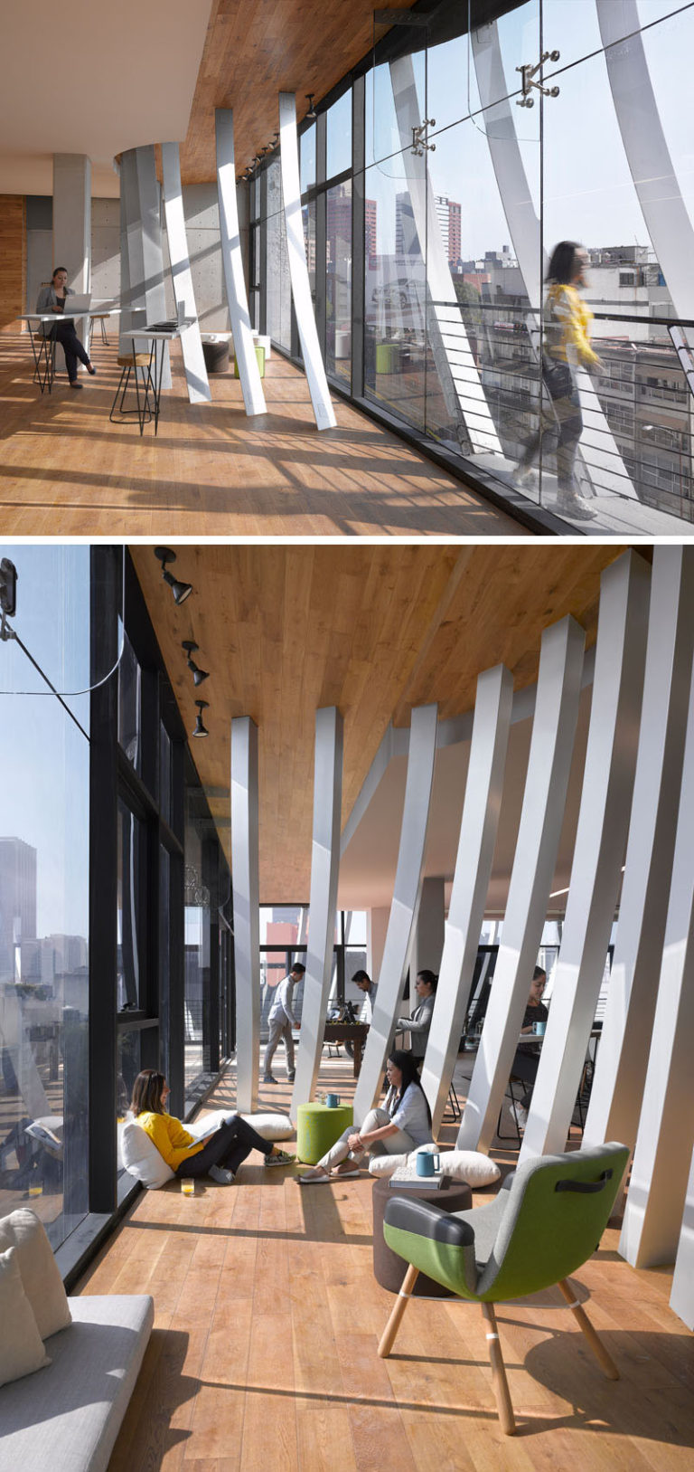 272 Metal Fins Are Featured Throughout This New Commercial Building In ...