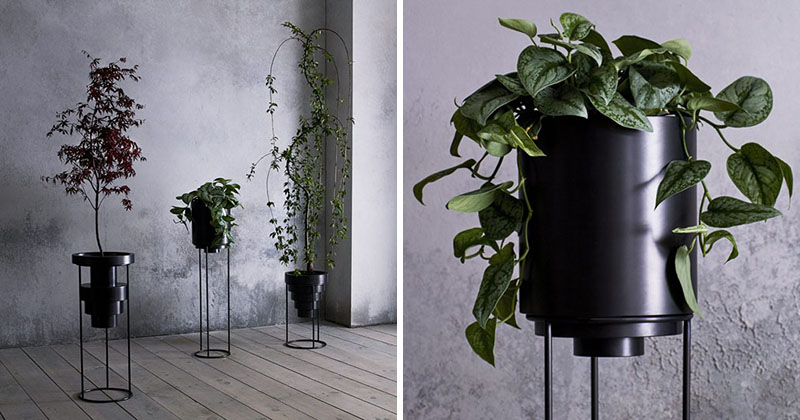 The Layered Planters By Anna Karlin Are Made From Cold Rolled Stainless ...
