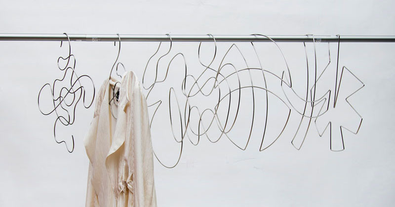 These Creative Clothes Hangers Add An Artistic Flair To Hanging Clothes