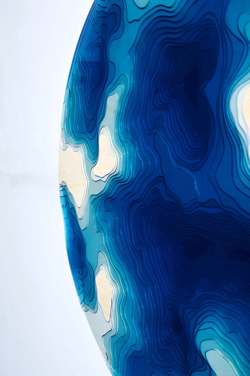 The Abyss Wall Relief By Christopher Duffy