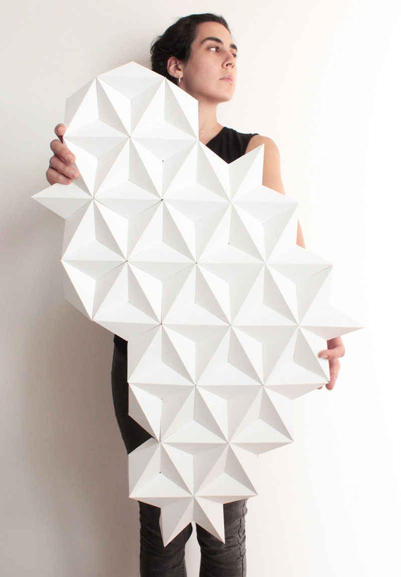 Kinga Kubowicz Has Created Moduuli, A Collection Of Geometric Origami ...
