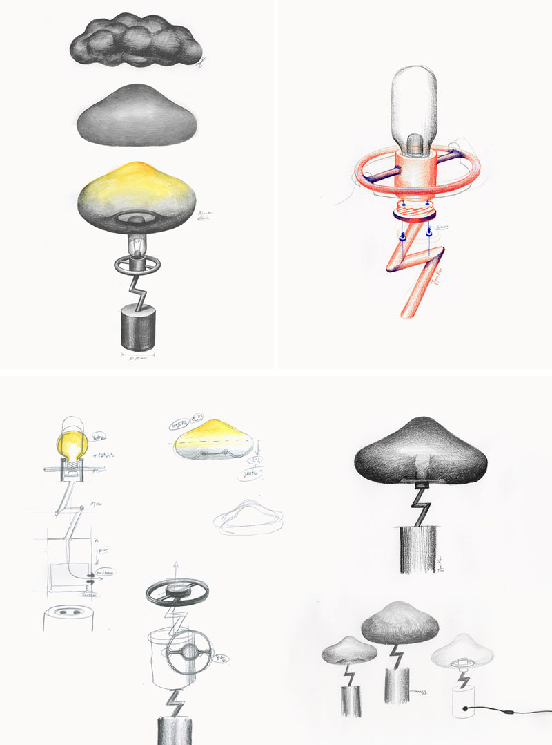 Jinyoun Kim Has Designed The Lightning Lamp