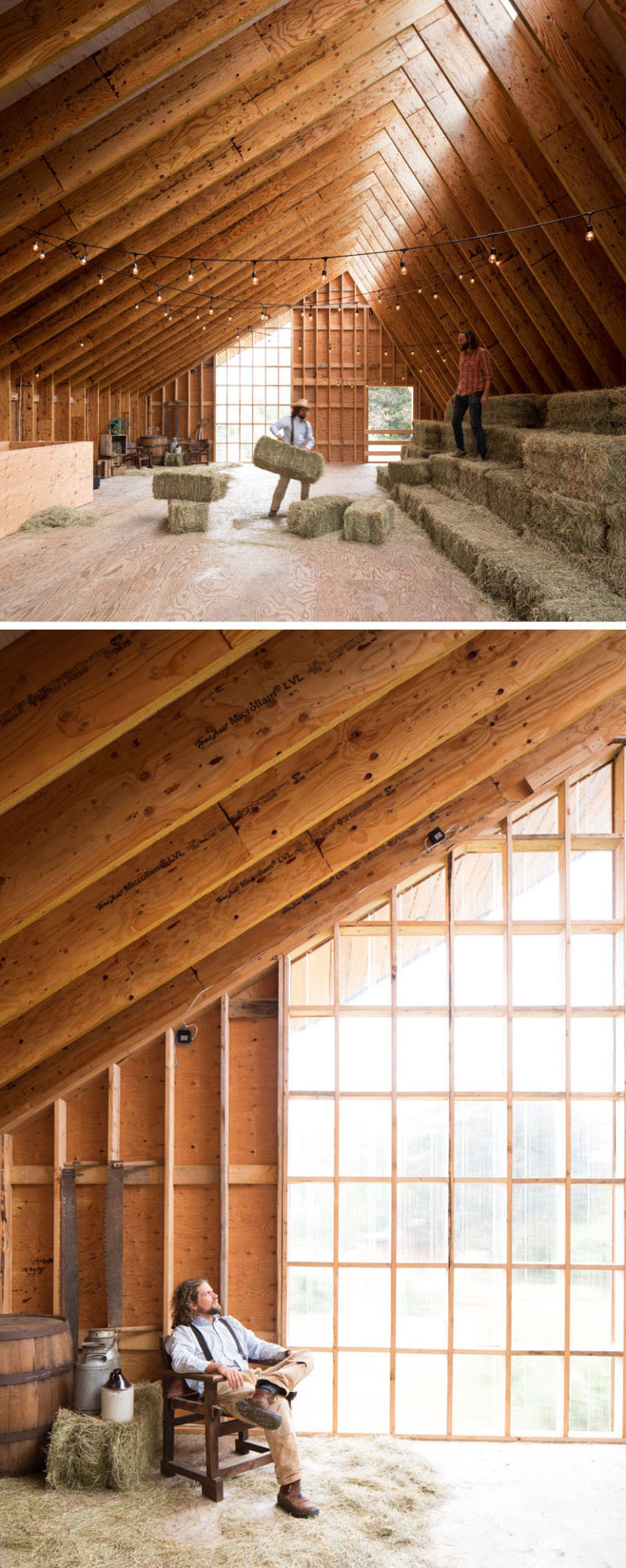 Swallowfield Barn by MOTIV Architects