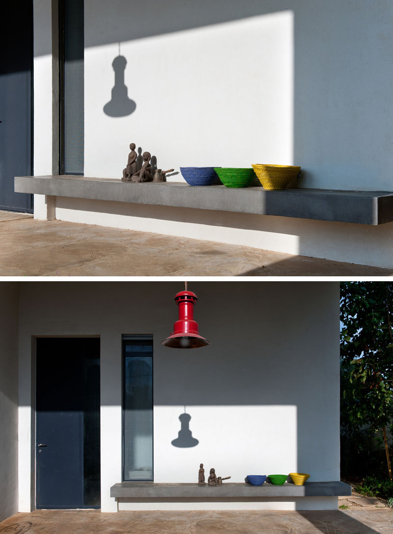 Design Detail - Exterior Built-In Window Seats