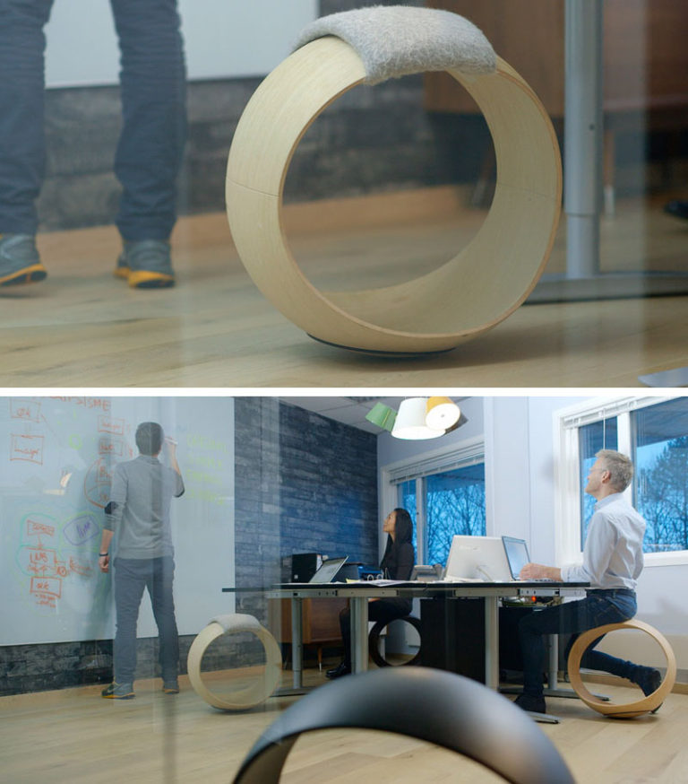 The RODEO Chair Has Been Designed To Promote "Active Sitting"