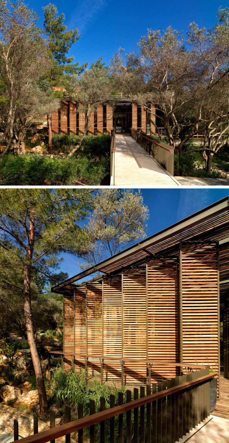 This Clubhouse Was Designed To Minimize The Impact On Its Environment