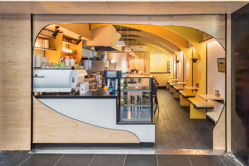 Studio Y. Have Designed The Mock Turtle Cafe In Melbourne