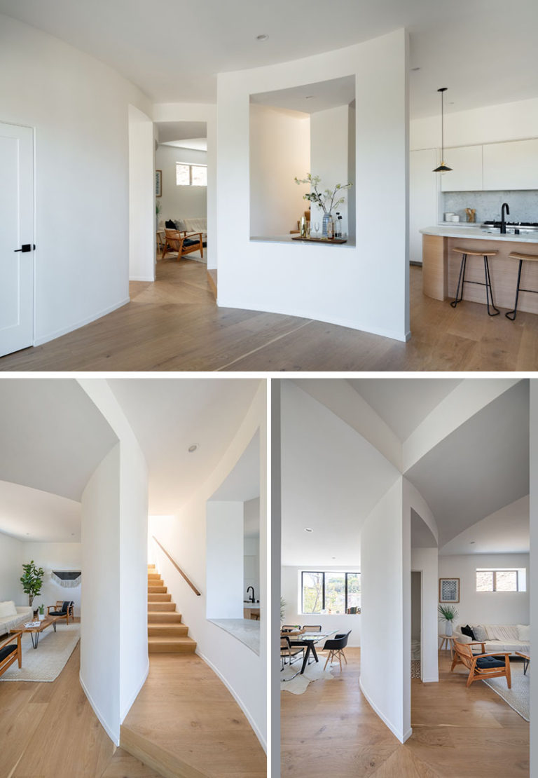 The Stack House Has Been Built Into A Los Angeles Hillside