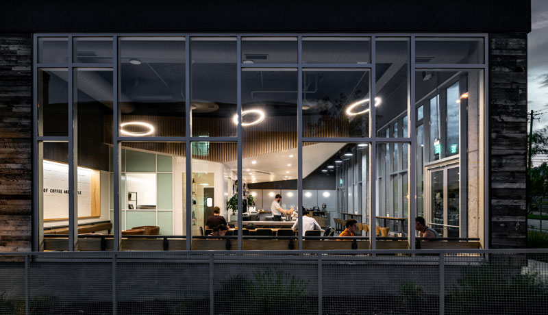 OFFICIAL Have Designed The Interior For Houndstooth Coffee In Austin, Texas