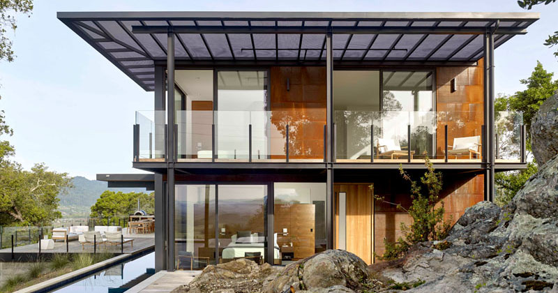 The RidgeView House by Zack | de Vito Architecture + Construction