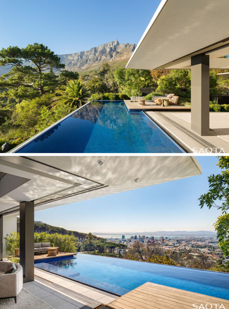 An Inverted Pyramid Roof Allows Light To Enter This Home In A Unique Way