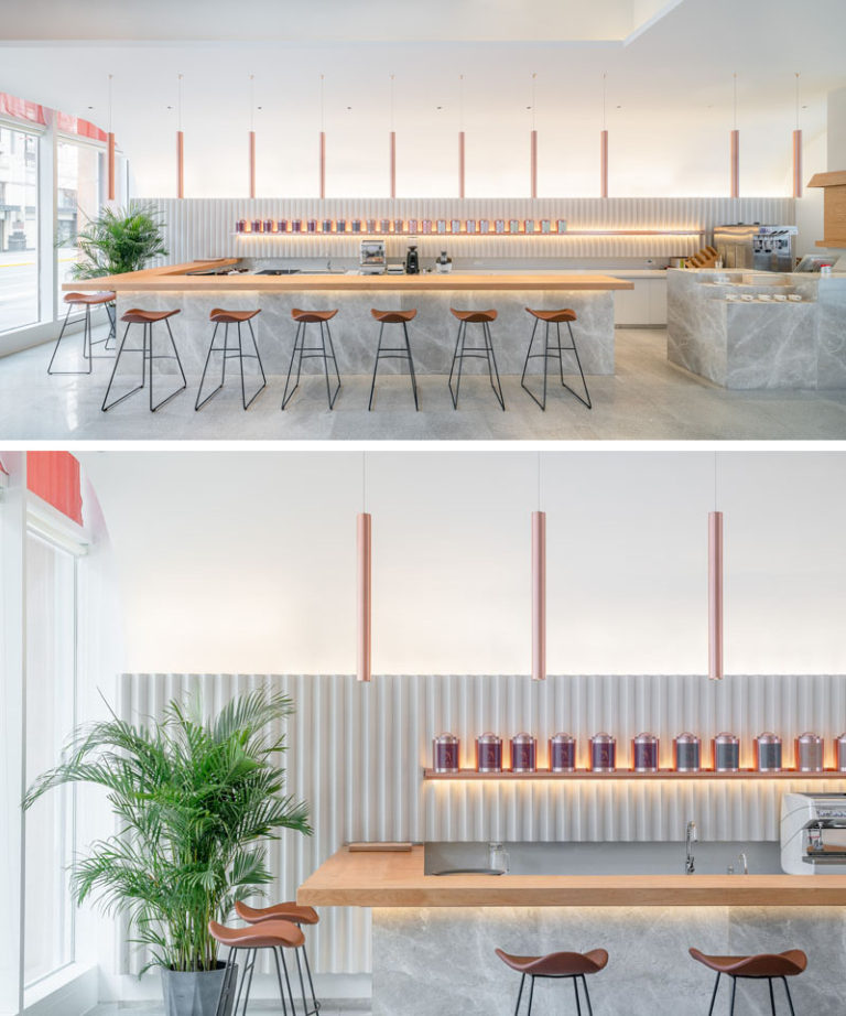 OFFICE COASTLINE Have Recently Completed A Modern Tea House In Shanghai