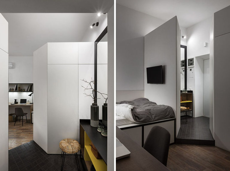 This Small Apartment Maximizes Its 186 Square Feet With Efficient Design
