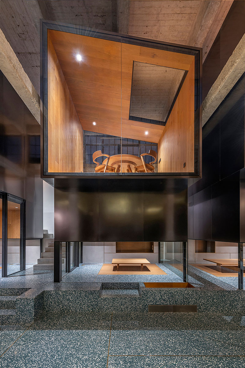 This Teahouse Was Designed With Elevated Private Rooms