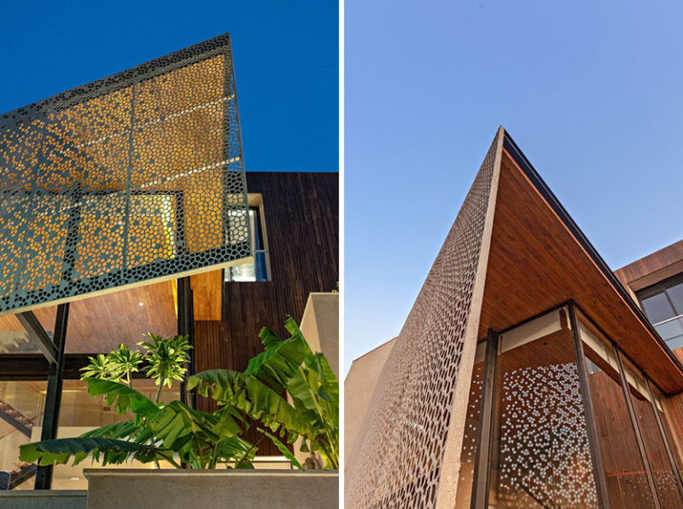 To Create Privacy For This New House, The Architects Used A Combination ...