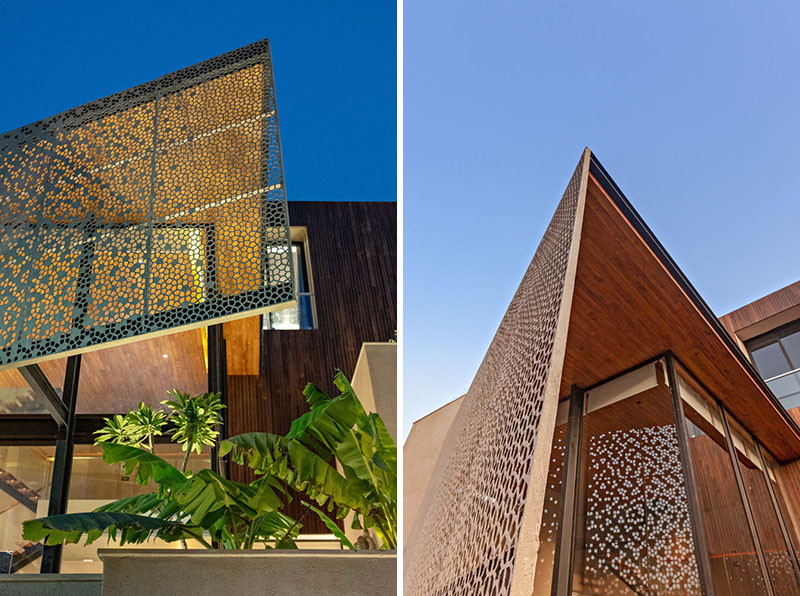 To Create Privacy For This New House, The Architects Used A Combination ...