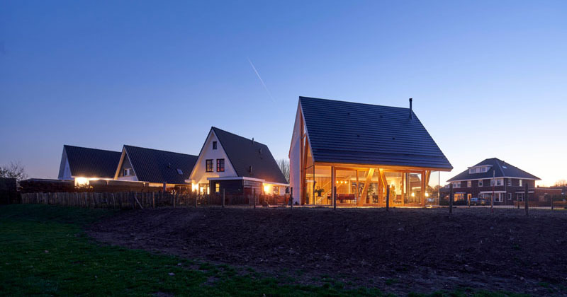 A Creative Update For The Standard Dutch Barnhouse