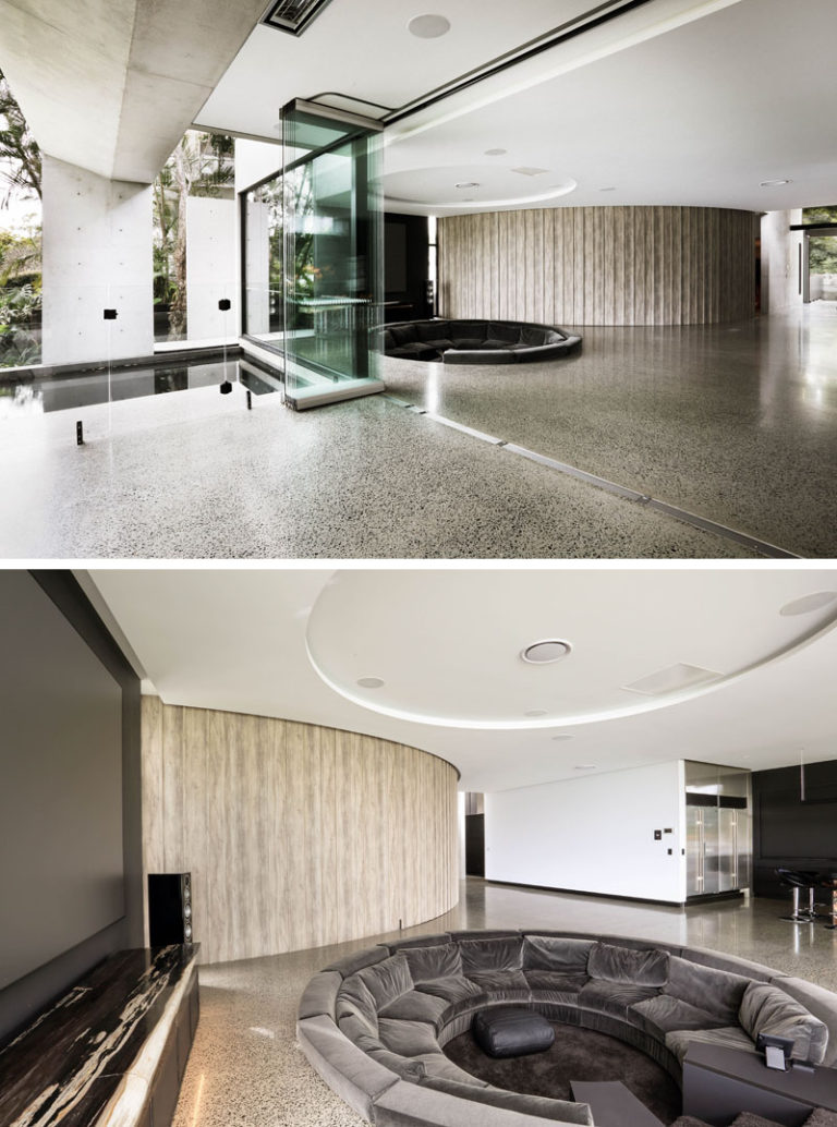 Design Detail - This Australian House Features A Sunken Lounge