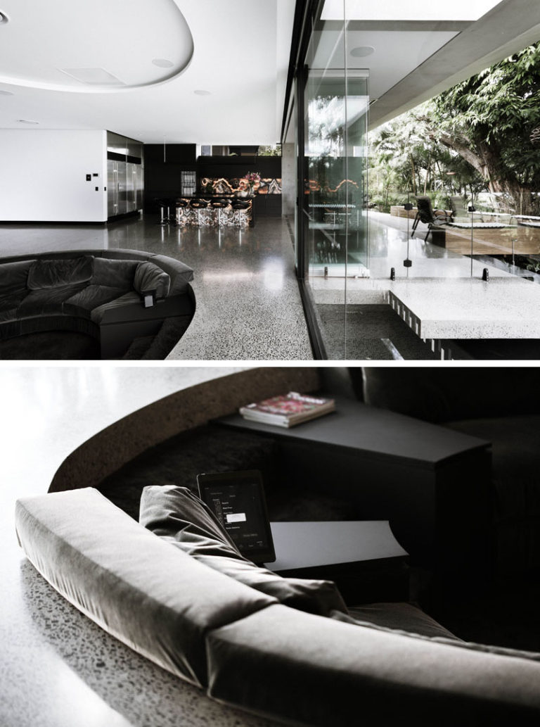 Design Detail - This Australian House Features A Sunken Lounge