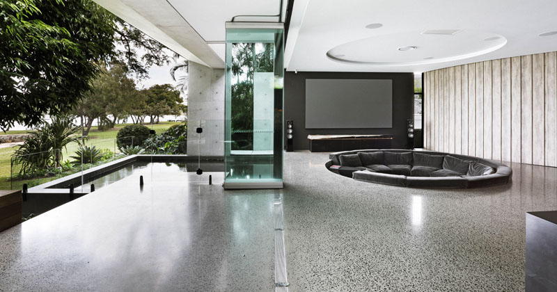 Design Detail - This Australian House Features A Sunken Lounge