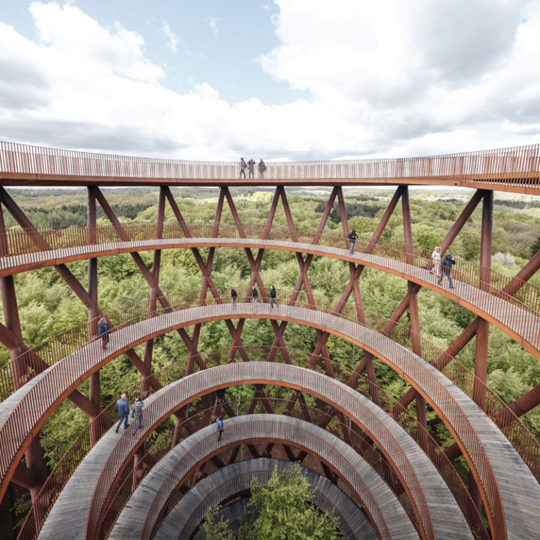 A Sculptural Observation Tower Has Opened In Denmark