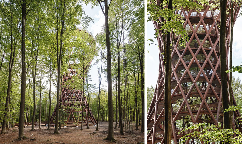A Sculptural Observation Tower Has Opened In Denmark