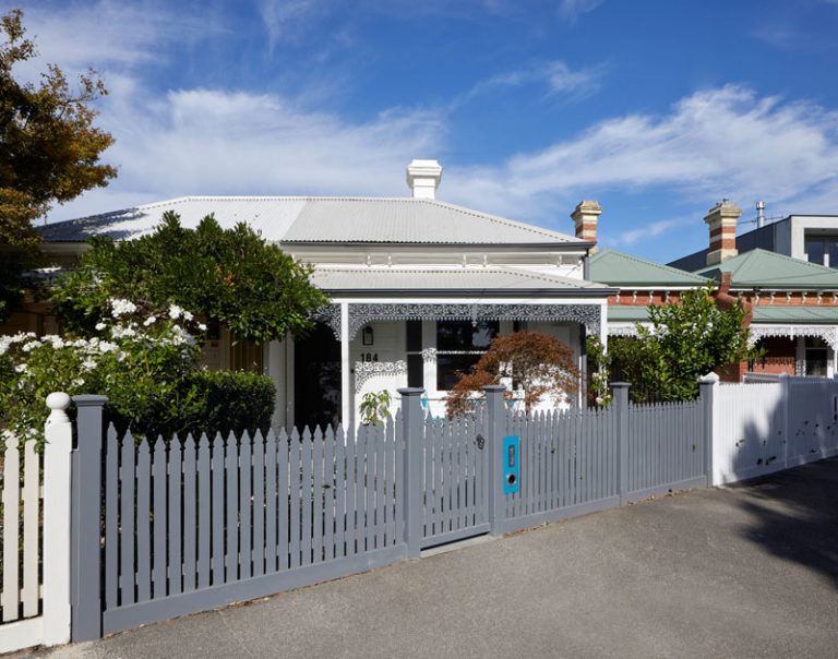 A Dusty Blue Kitchen Sets The Tone In This House Renovation
