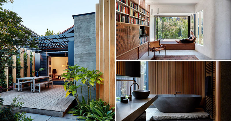 Locally Sourced Wood Was Used In This House Interior To Create A Cozy ...