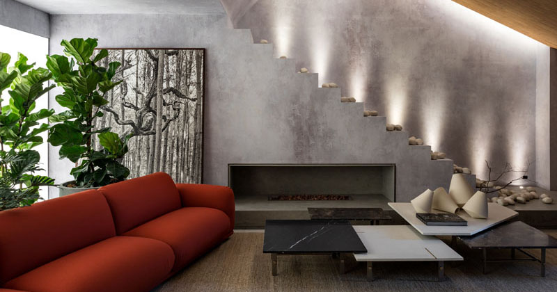Earth Tones Set The Mood Of This Apartment Interior Design By Consuelo ...