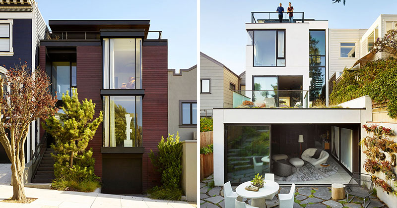 This House In San Francisco Presents A Modern Face To The Street