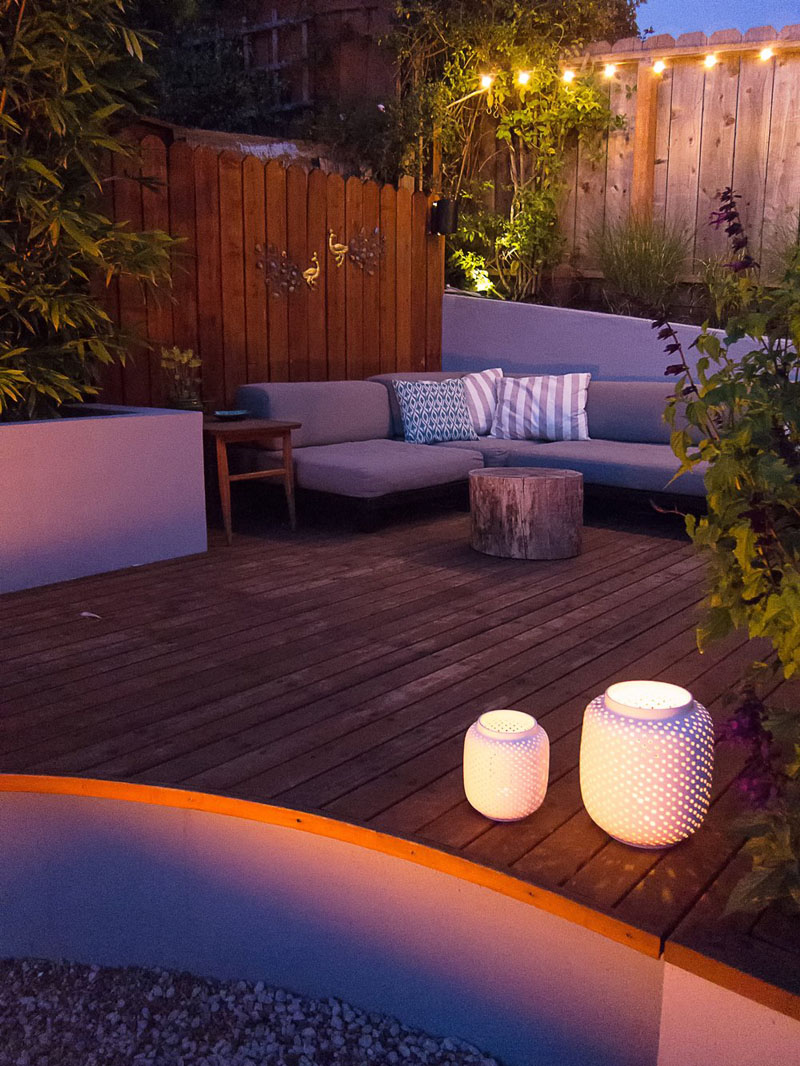 Multiple Levels Give This Small Yard Room For Entertaining