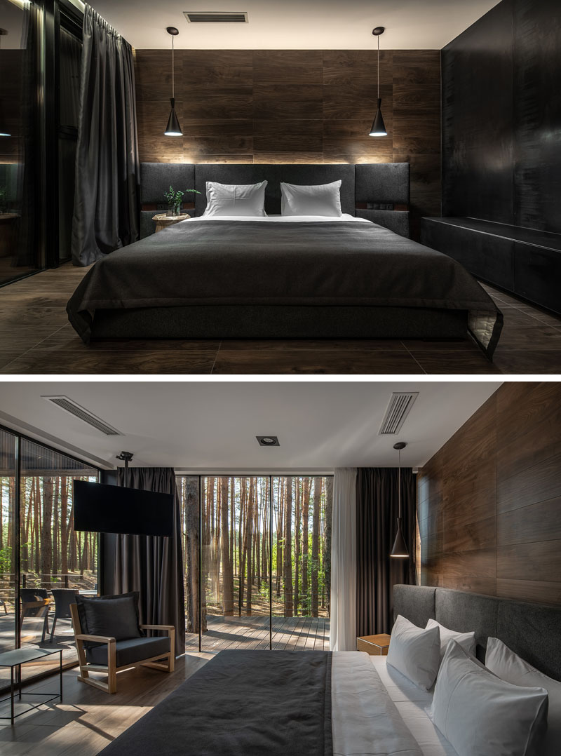 Modern Guest Houses With Panoramic Glazing Have Been Added To The ...