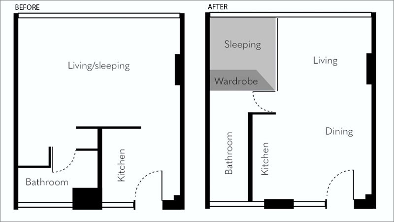 This Small Apartment Uses Creative Ideas To Make The Most Of Its ...
